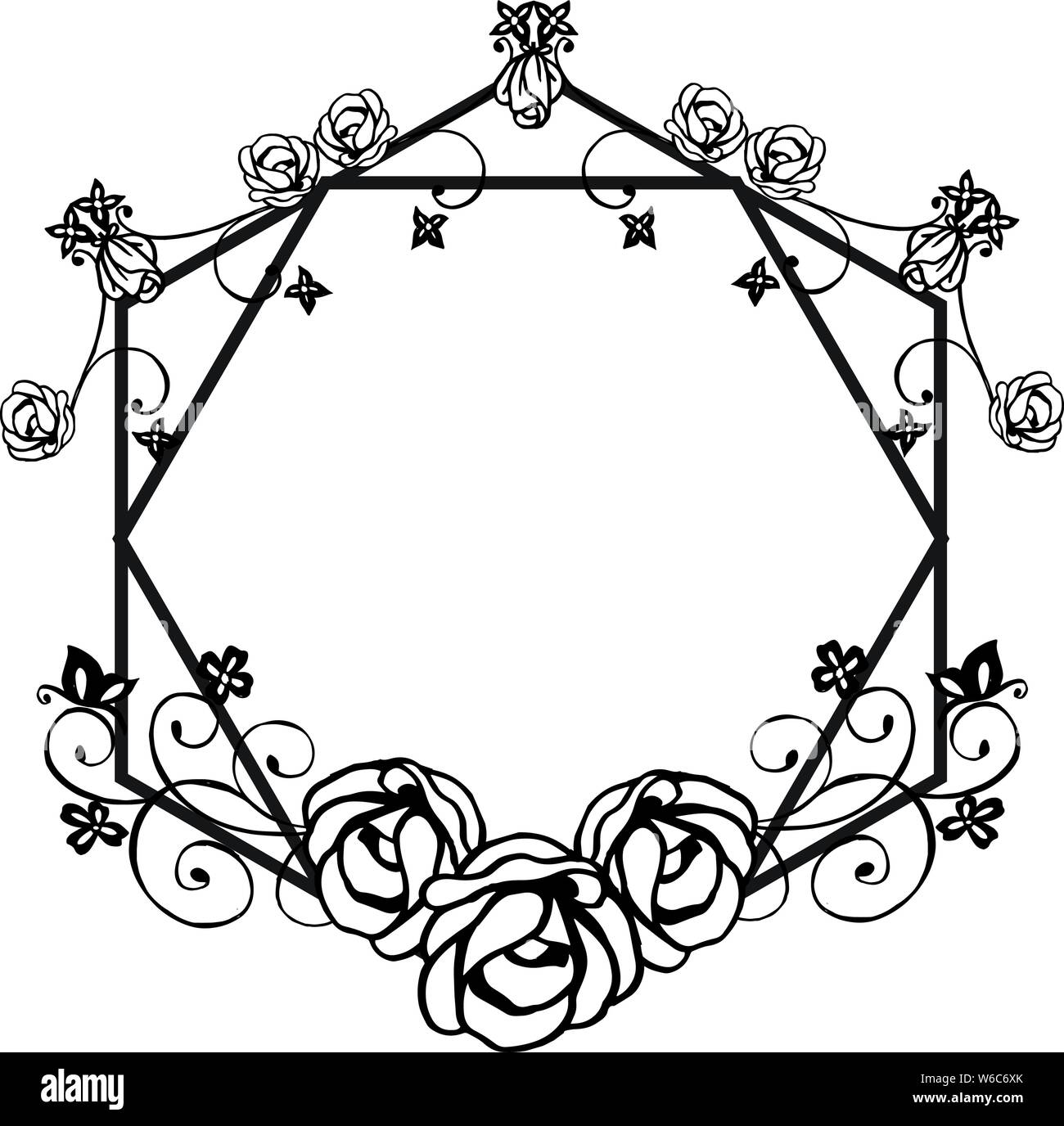 Feature feature border motif Stock Vector Images - Alamy