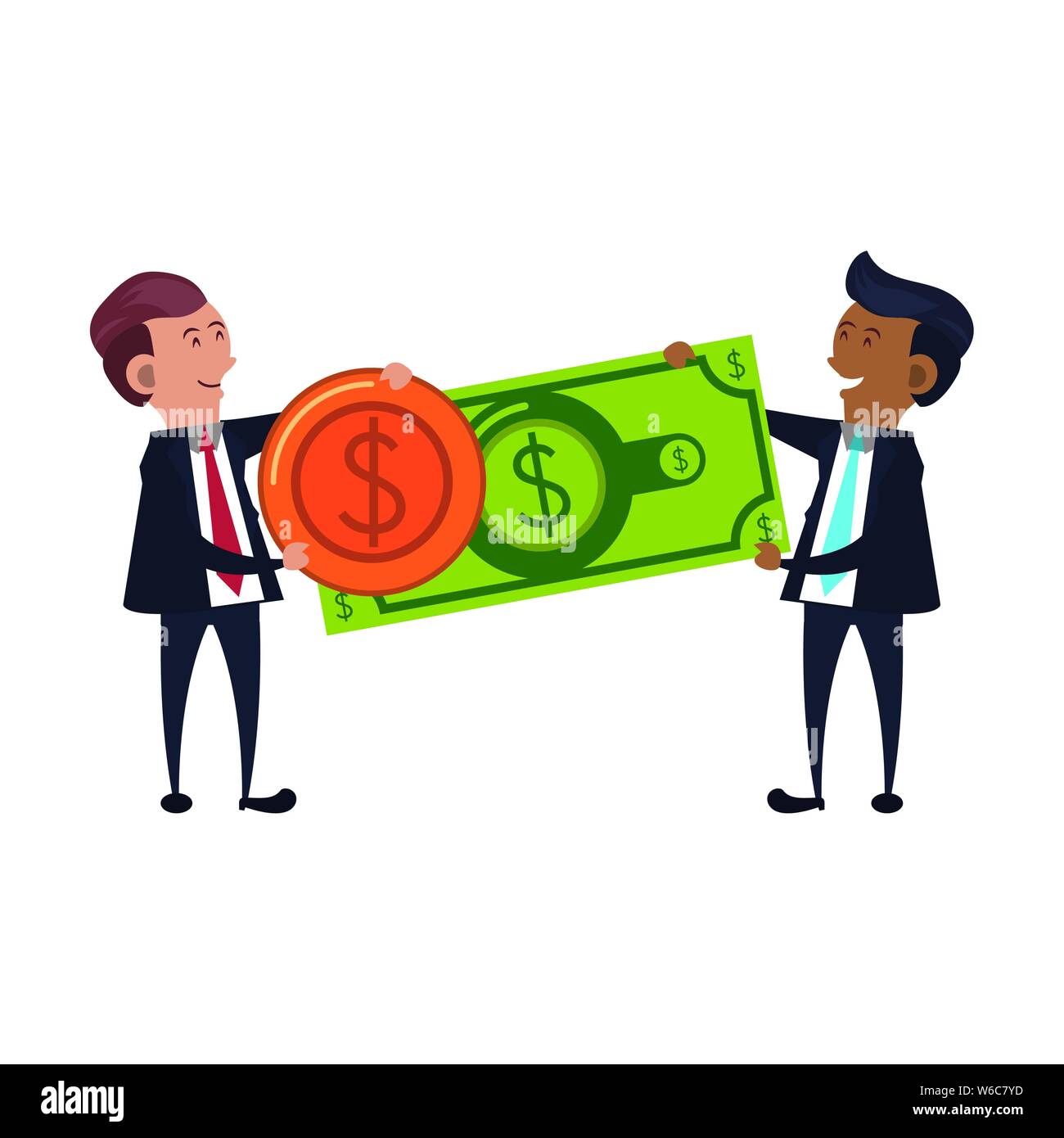 saving money finance banking cartoon Stock Vector Image & Art - Alamy