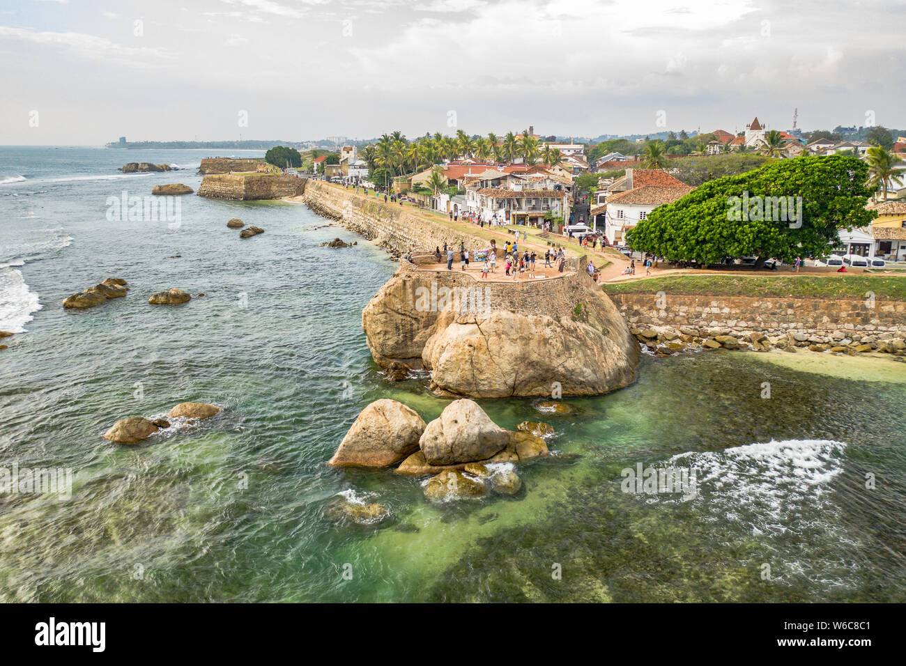 UNESCO Galle Fort aerial, Sri Lanka Stock Photo - Alamy