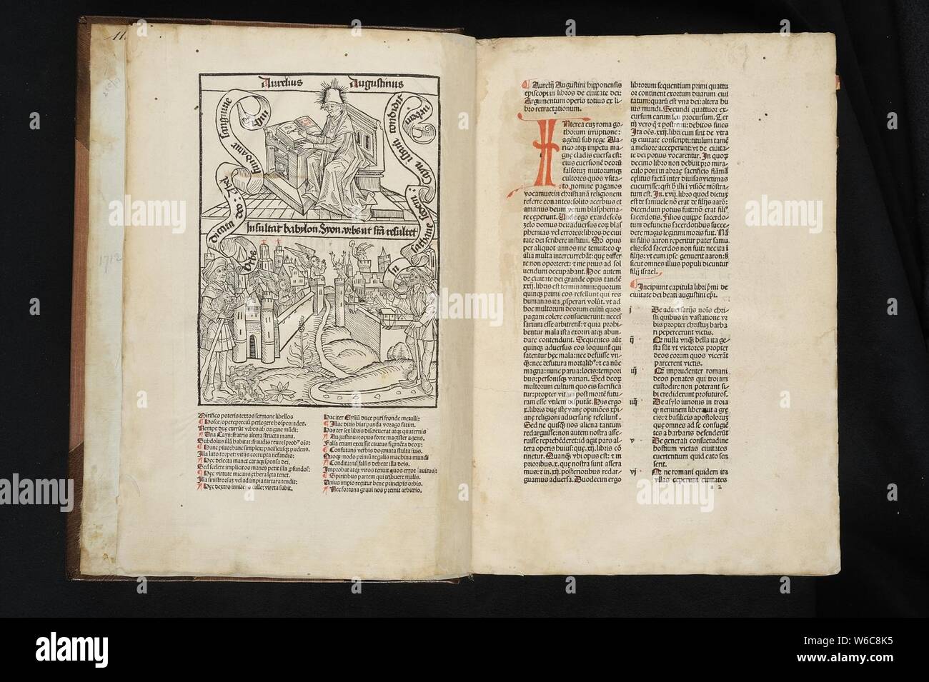 De Civitate Dei (The City of God) 1475 Stock Photo - Alamy