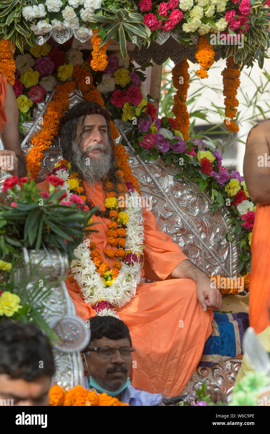 Naga baba procession hi-res stock photography and images - Alamy