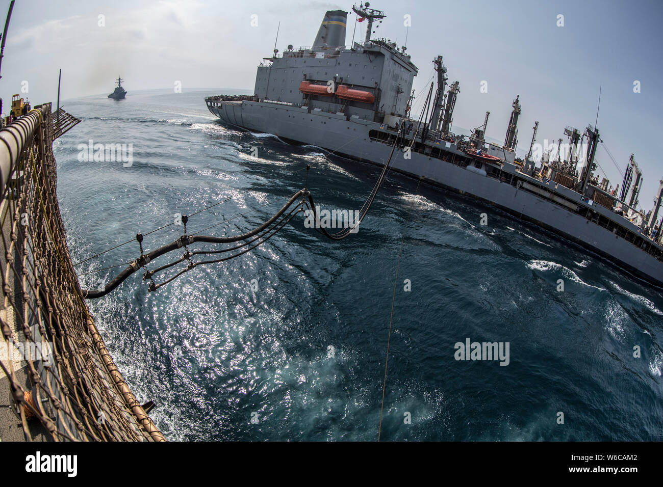 190719-M-QS181-1002 ARABIAN GULF (July 19, 2019) The Henry J. Kaiser ...