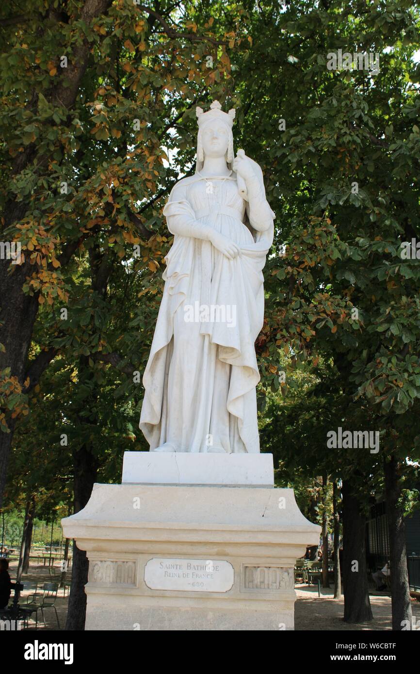 Statue of sainte bathilde hi-res stock photography and images - Alamy