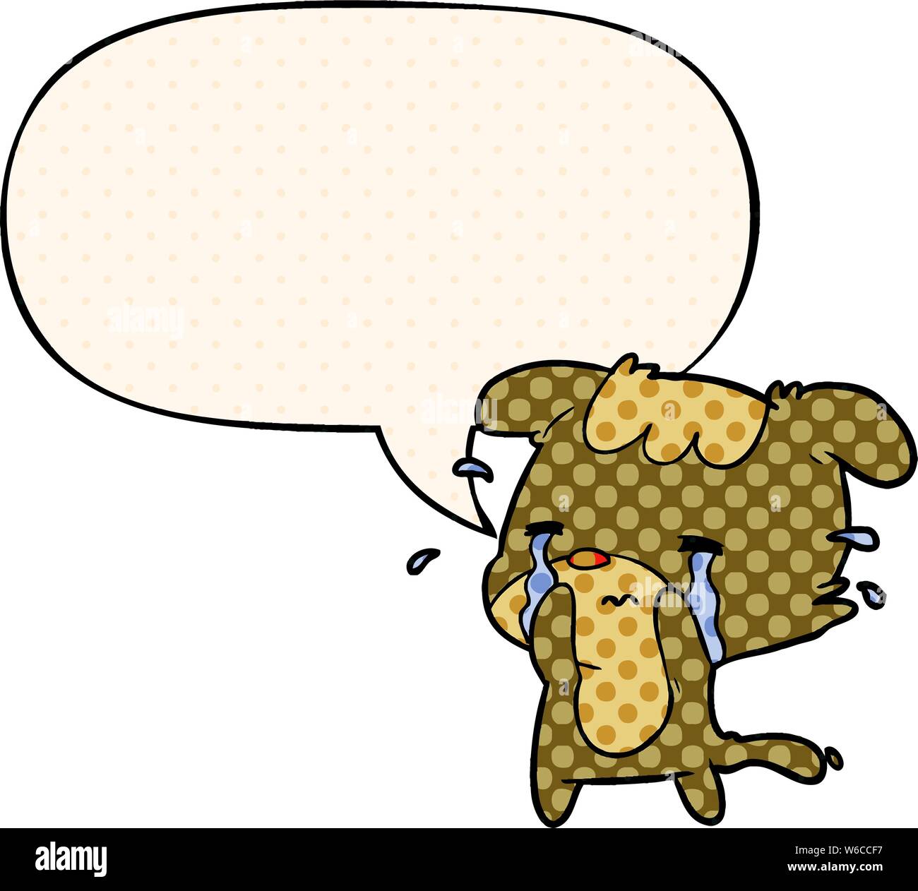 Bubble crying comic character hi-res stock photography and images - Alamy