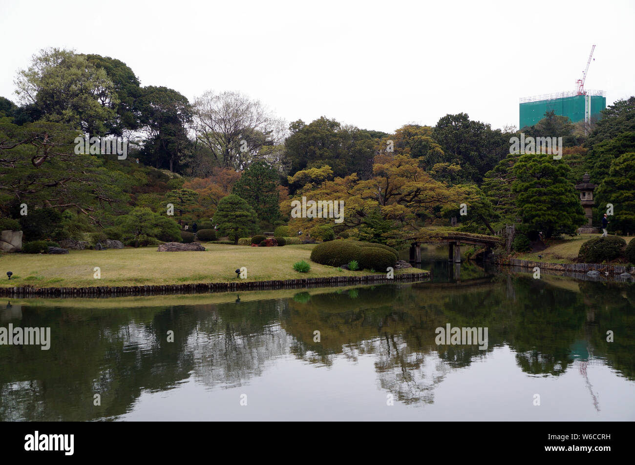 Rikugi-en traditional Japanese garden, Tokyo Stock Photo - Alamy