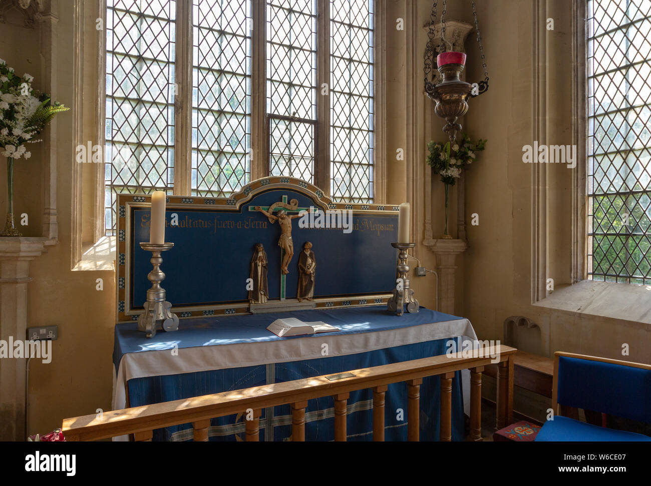Side altar in the church of hi-res stock photography and images - Alamy