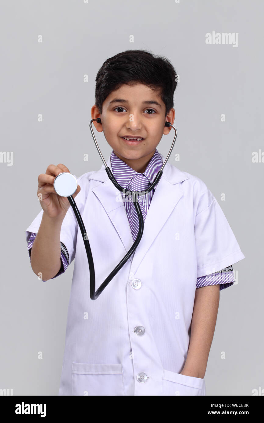 Medical education boy cute hi-res stock photography and images - Alamy
