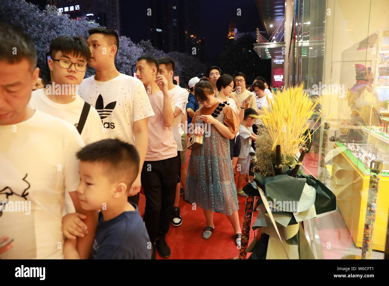 Shaanxi, China. 31 Jul, 2019. The first lego store in northwest China ...