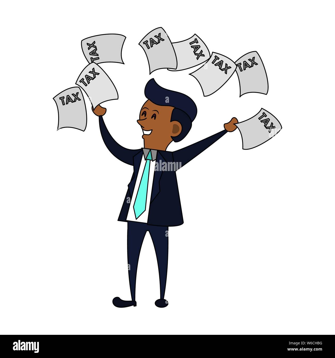 state government taxes business cartoon Stock Vector Image & Art - Alamy