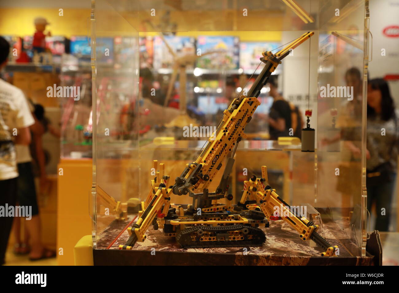 Shaanxi, China. 31 Jul, 2019. The first lego store in northwest China ...