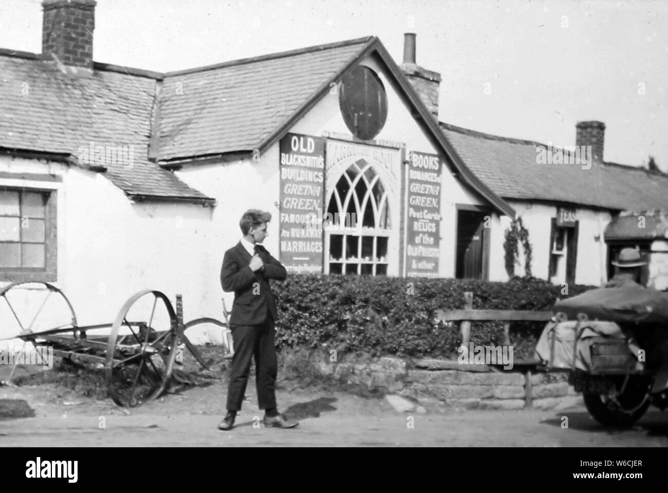 Green old smithy hi-res stock photography and images - Alamy