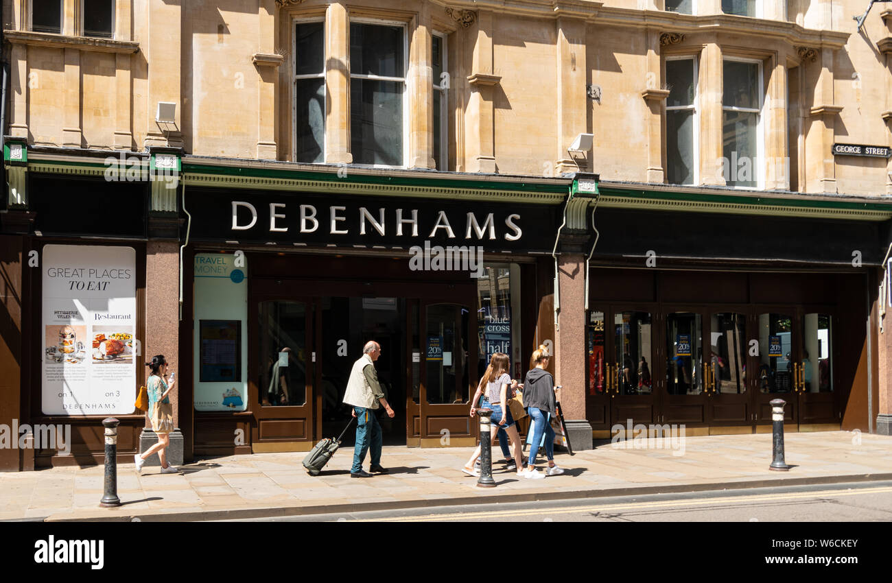 The debenhams store in oxford street hi-res stock photography and ...