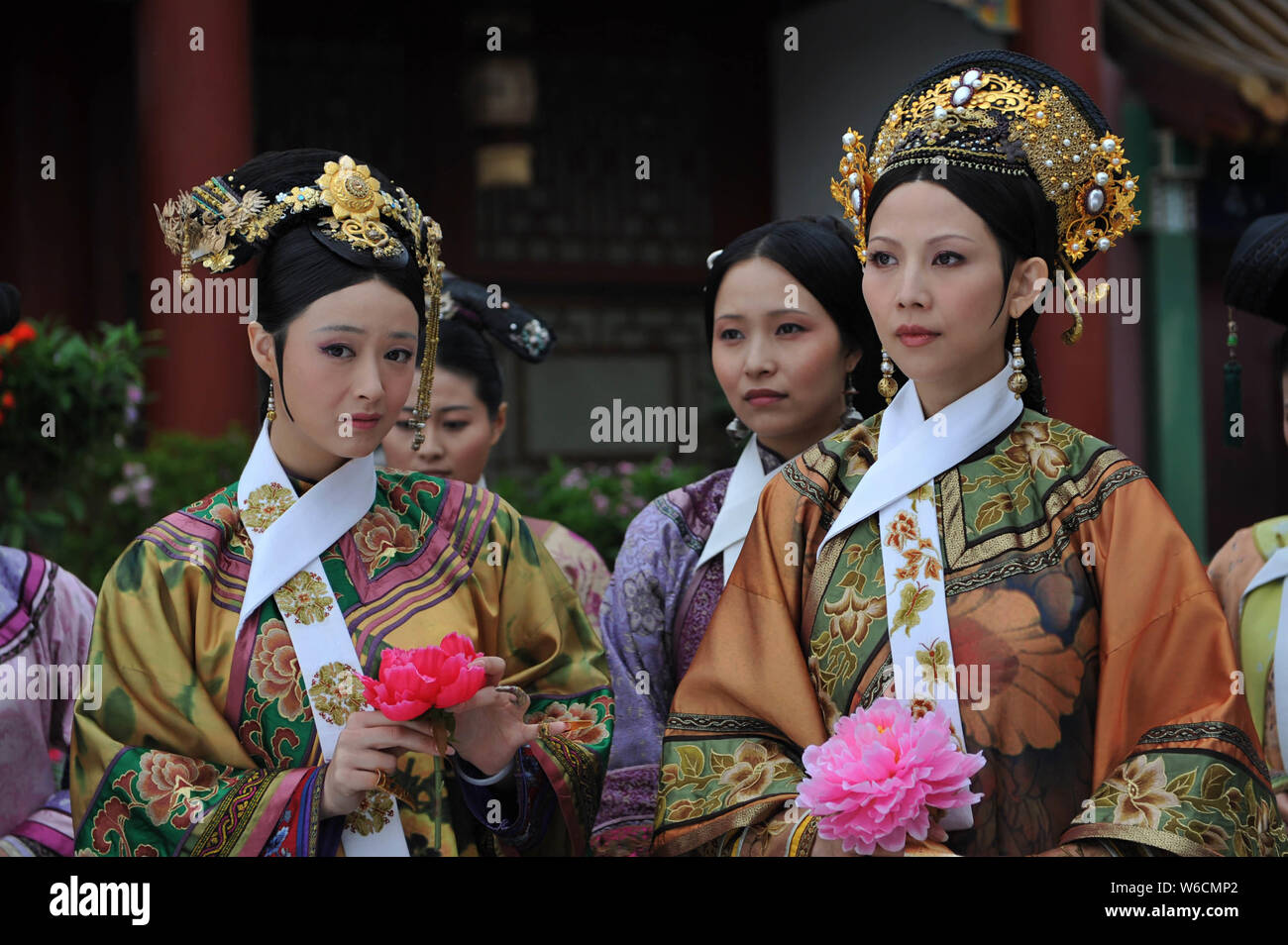 Handout still of the TV drama "Empresses in the Palace", also known as ...