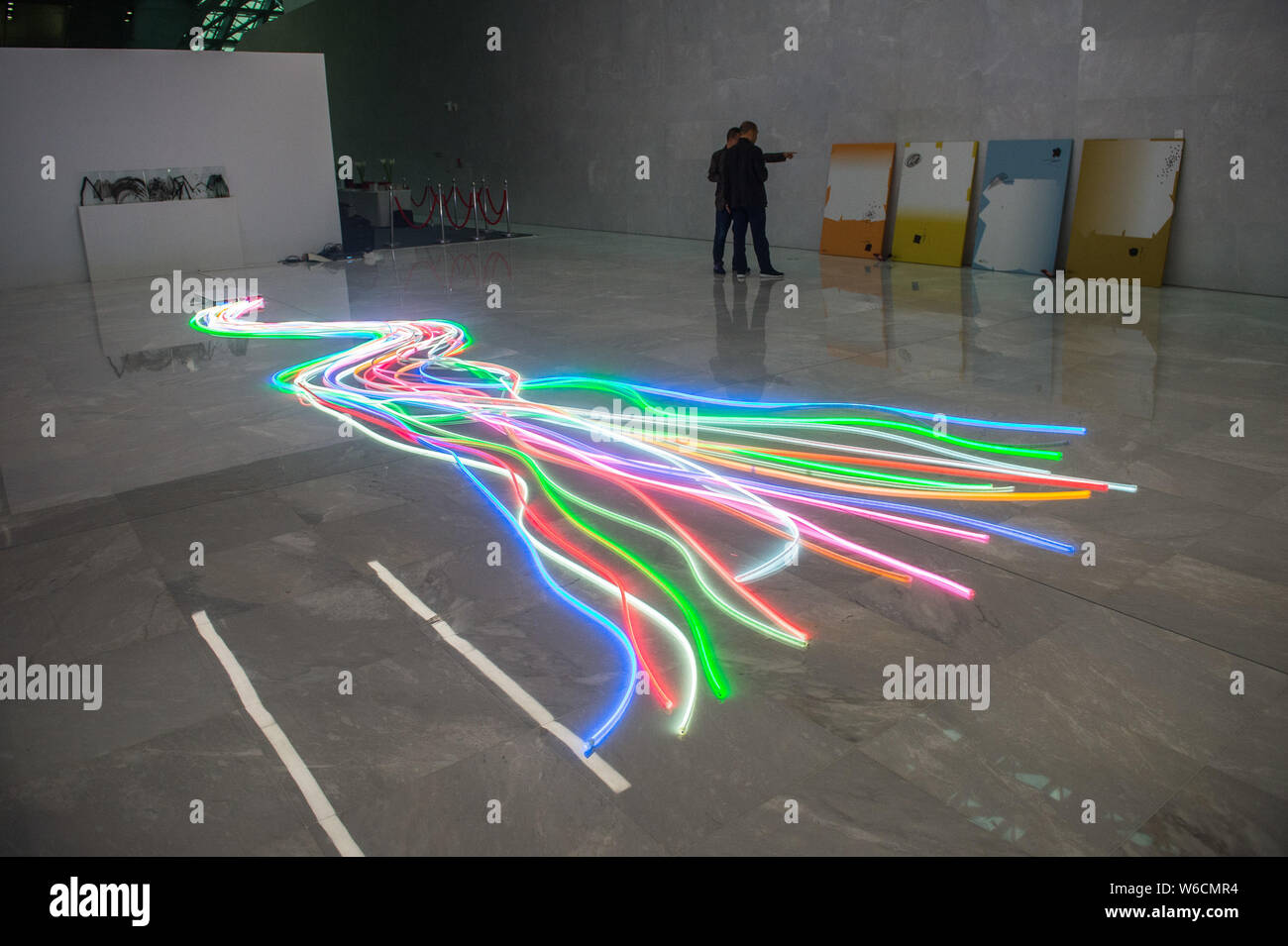 People visit the second Shenzhen Design Week (SZDW) in Shenzhen city ...