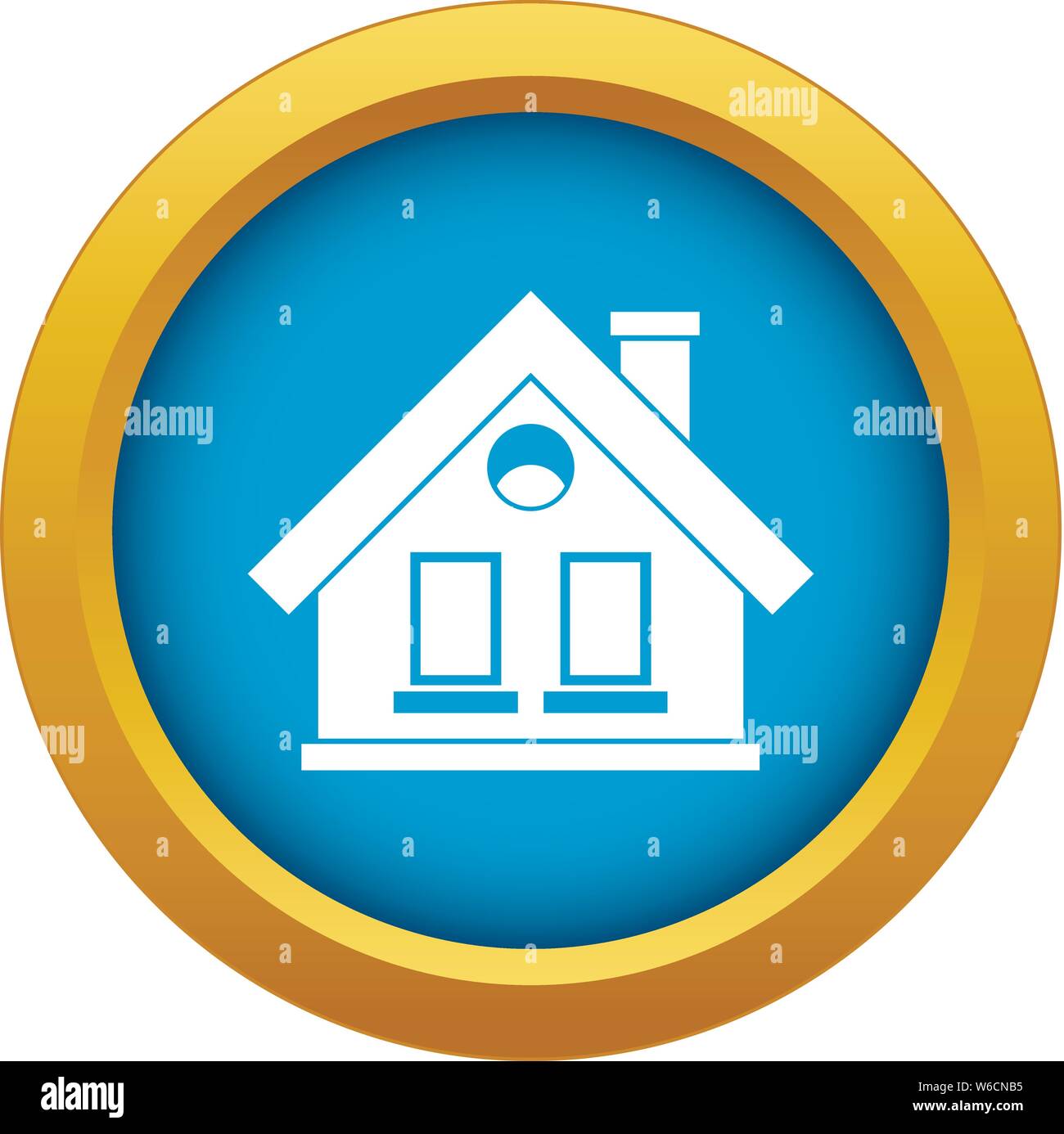 Blue mansion interior Cut Out Stock Images & Pictures - Alamy