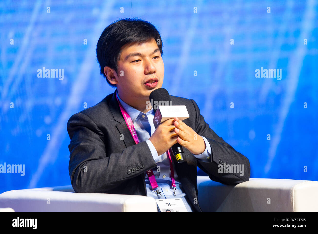 --FILE--Xu Li, Chief Executive Officer of SenseTime, China¯s leading ...