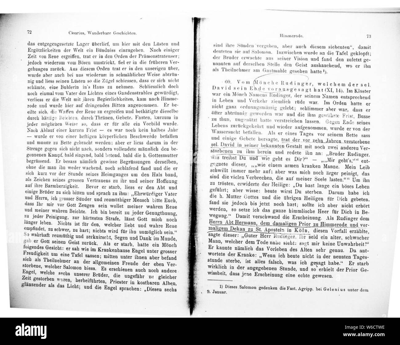 De Dialogus miraculorum (Kaufmann) 2 040 Stock Photo - Alamy