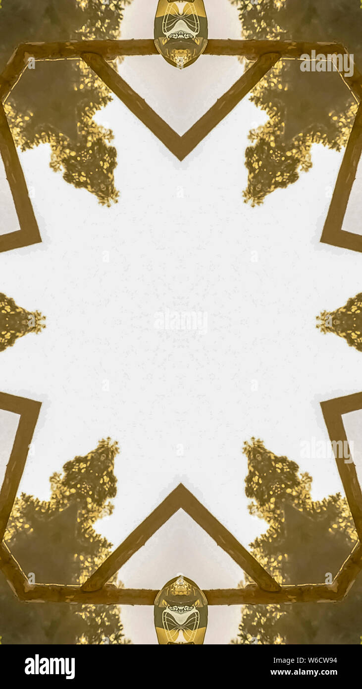 Vertical frame Wedding decorations turned into a design element Stock ...