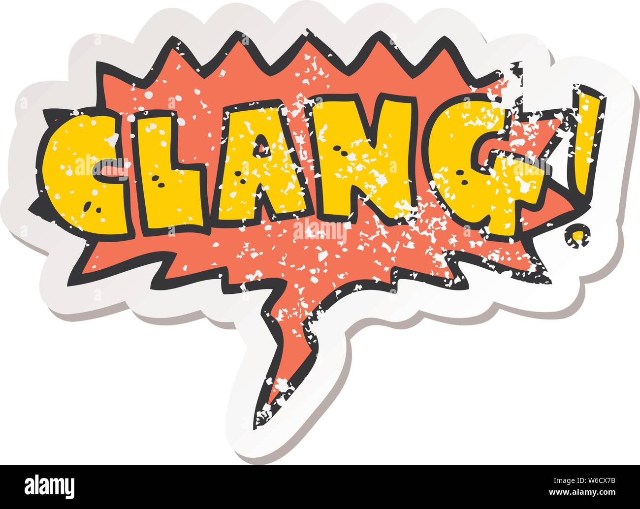 Clang vector vectors Cut Out Stock Images & Pictures - Alamy
