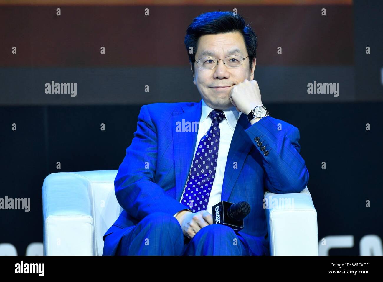 Kai-Fu Lee, founder, Chairman and CEO of Innovation Works, attends "The ...