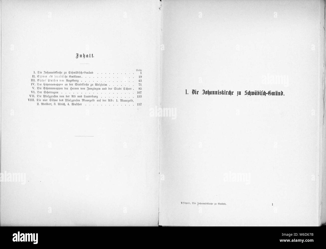 De Die Johanniskirche zu Gmünd Pfitzer 006 Stock Photo - Alamy