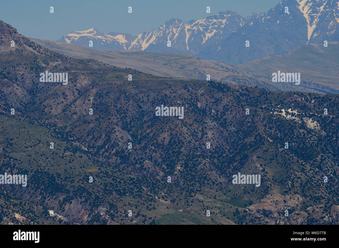 Hissar or Gissar mountains, a nature reserve within the Pamir-Alay ...