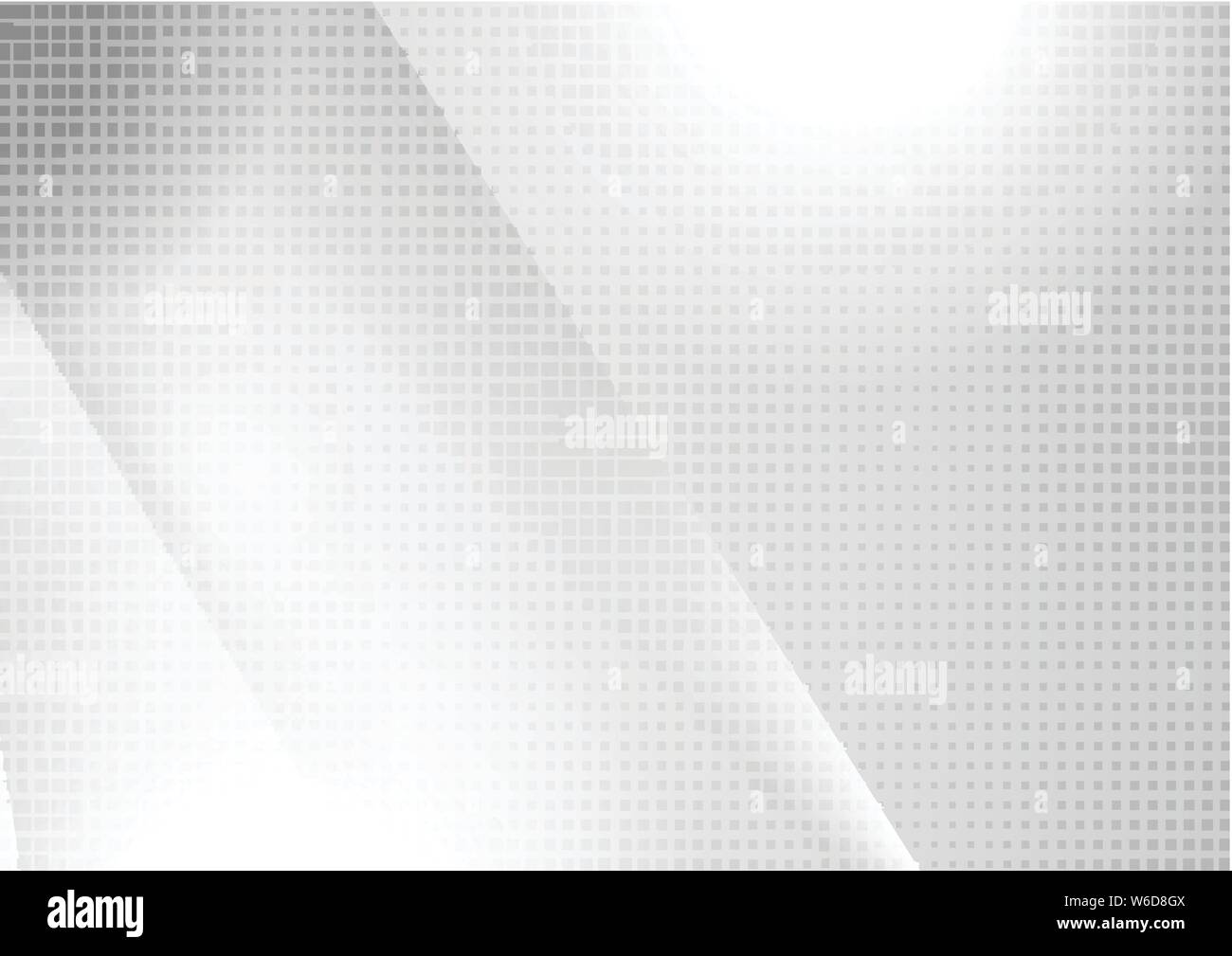 Light grey abstract technology minimal background with squares texture ...