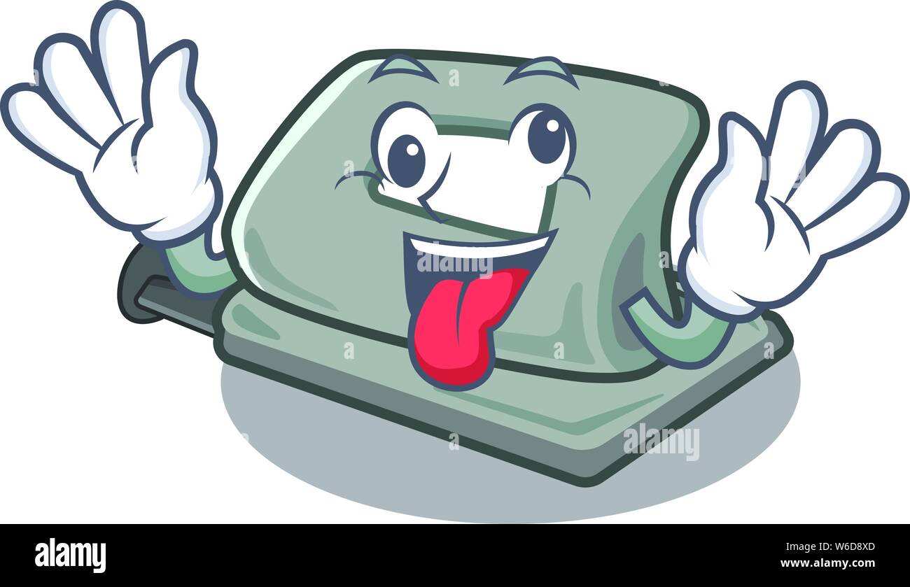 Crazy hole puncher in the cartoon shape Stock Vector Image & Art - Alamy