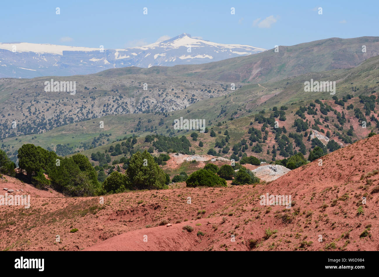 Hissar or Gissar mountains, a nature reserve within the Pamir-Alay ...