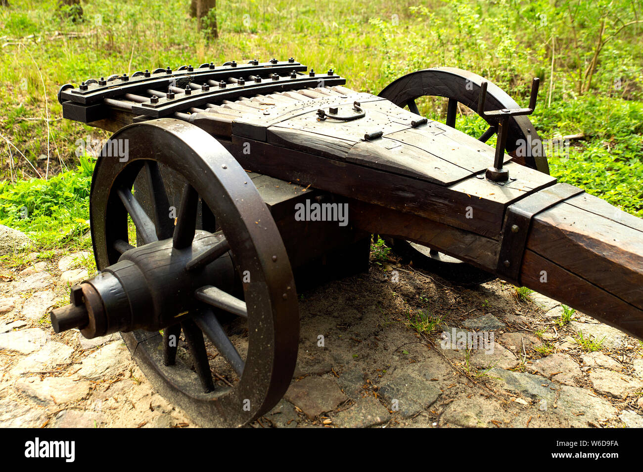 A reconstruction of the Italian artist, engineer and inventor Leonardo ...