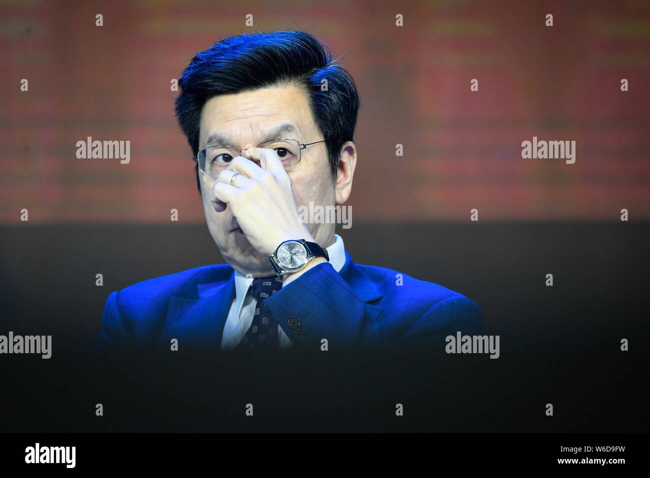 Kai-Fu Lee, founder, Chairman and CEO of Innovation Works, attends "The ...