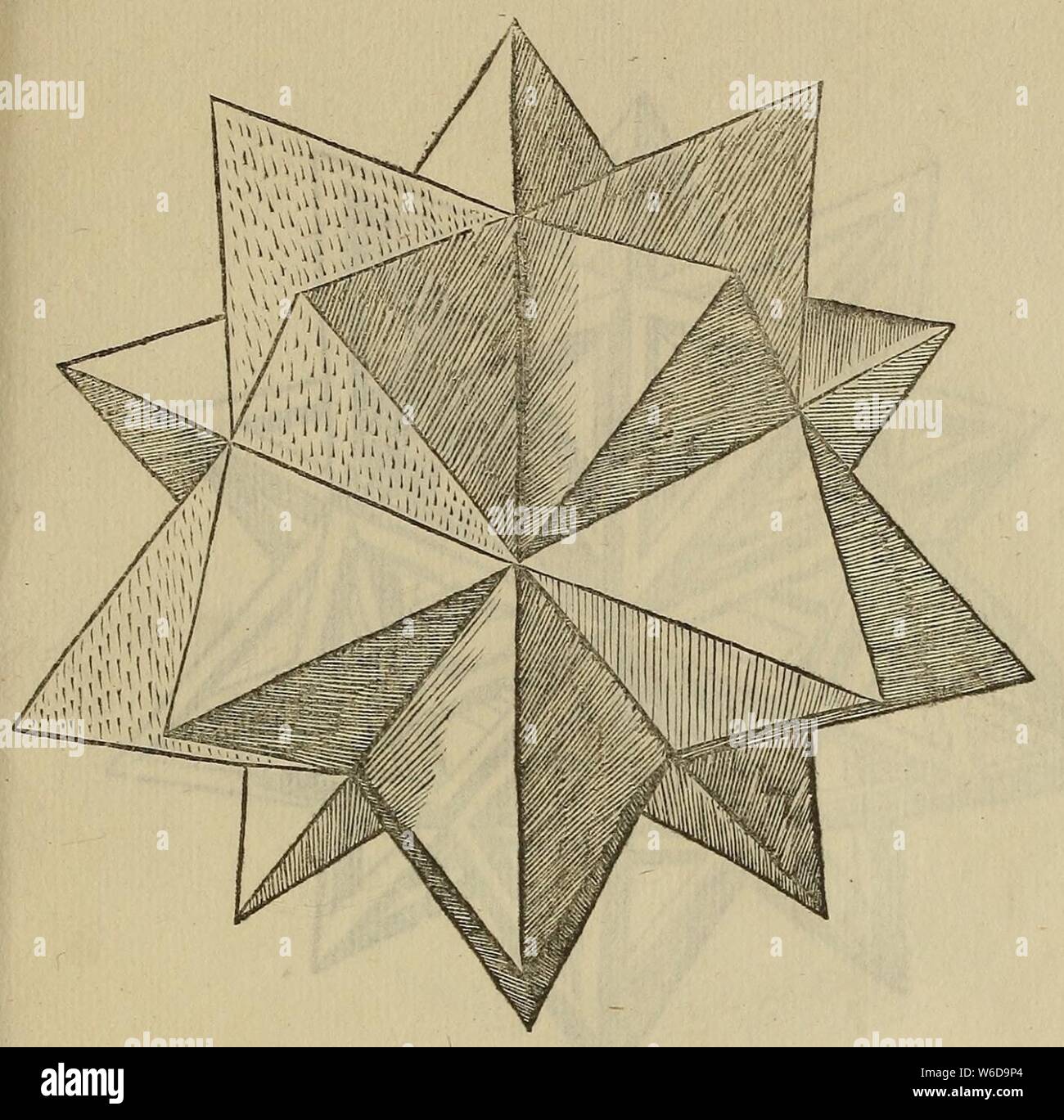 De divina proportione - Icosaedron Elevatum Solidum Stock Photo - Alamy