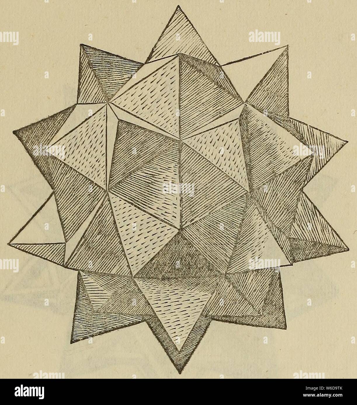 De divina proportione - Dodecaedron Abscisum Elevatum Solidum Stock ...