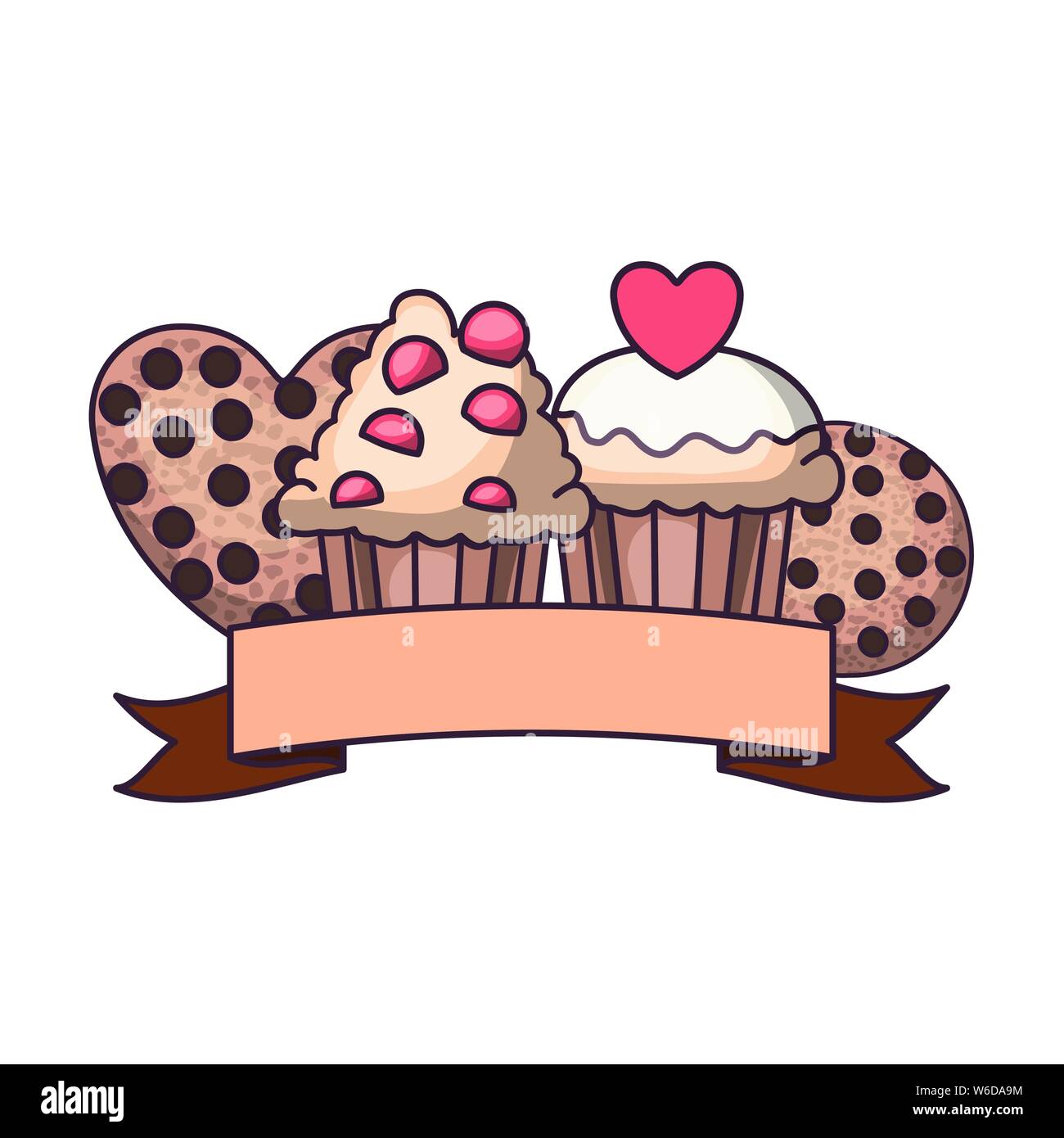 delicious bakery cakes and cookies Stock Vector Image & Art - Alamy