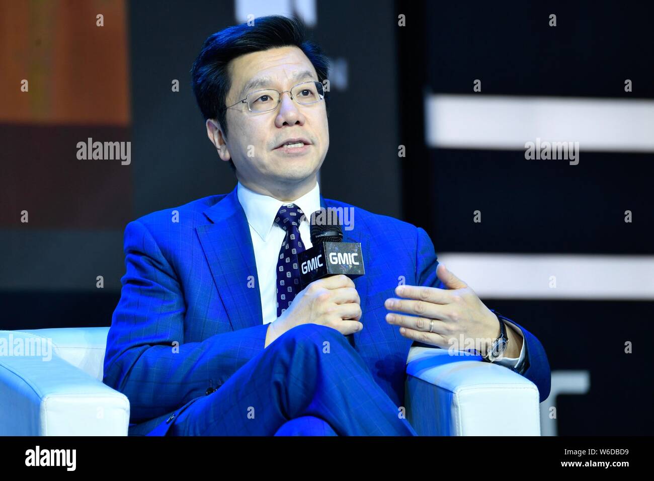 Kai-Fu Lee, founder, Chairman and CEO of Innovation Works, attends "The ...
