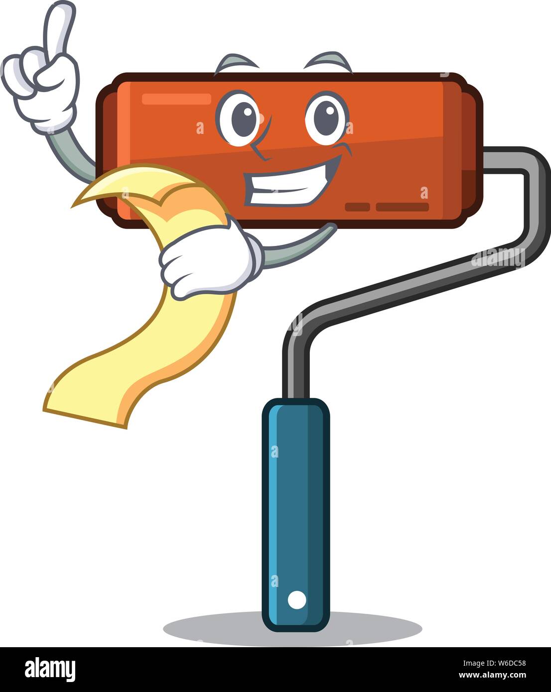 Cartoon character paint bucket business Stock Vector Images - Alamy