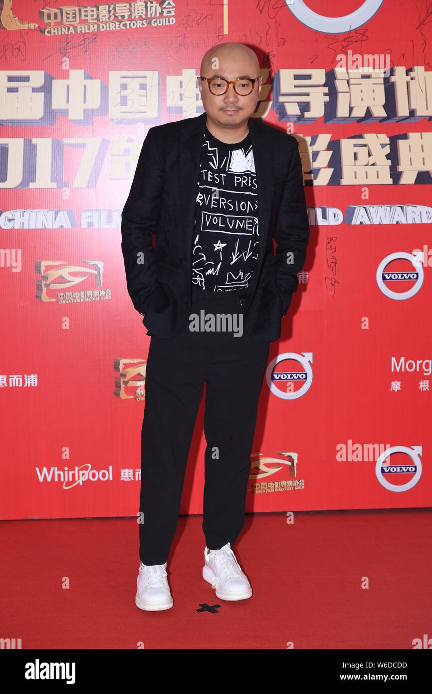 Chinese actor and director Xu Zheng poses as he arrives on the red ...
