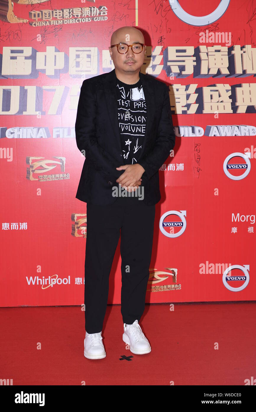 Chinese actor and director Xu Zheng poses as he arrives on the red ...