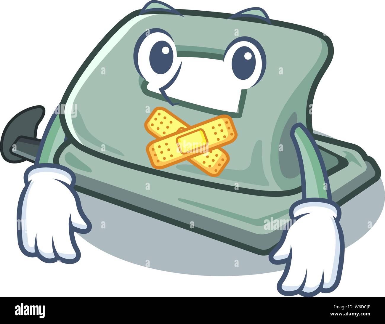 Silent hole puncher in the cartoon shape Stock Vector Image & Art - Alamy