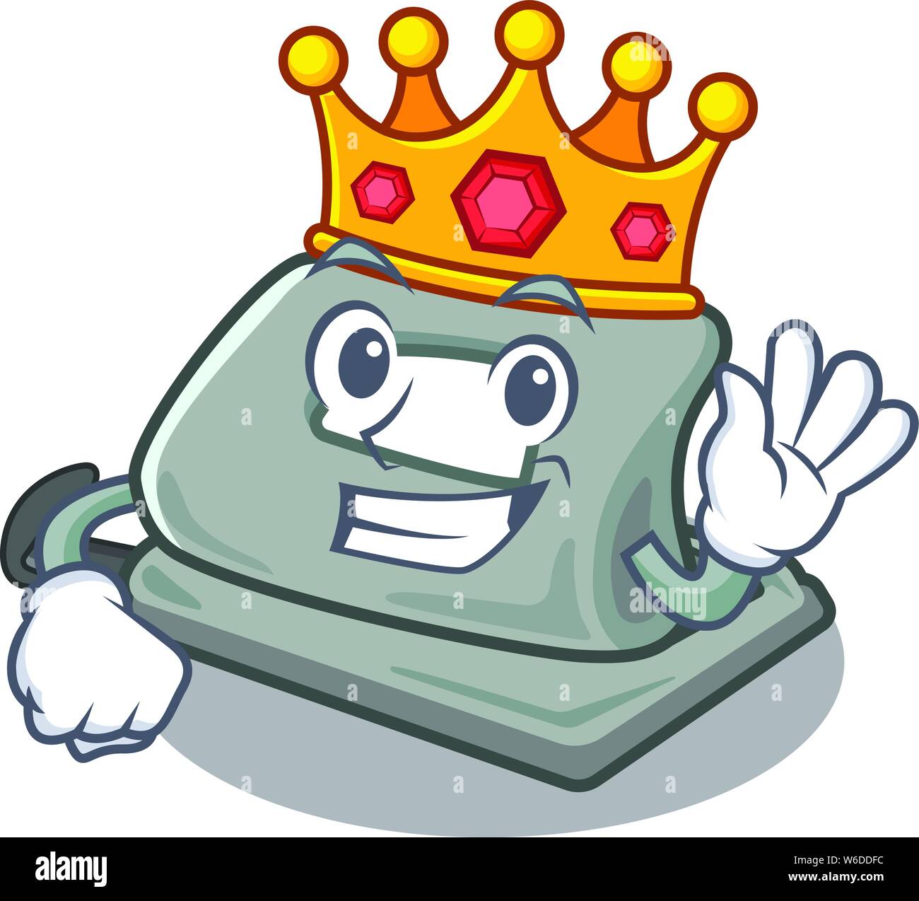 King hole puncher in the cartoon shape Stock Vector Image & Art - Alamy