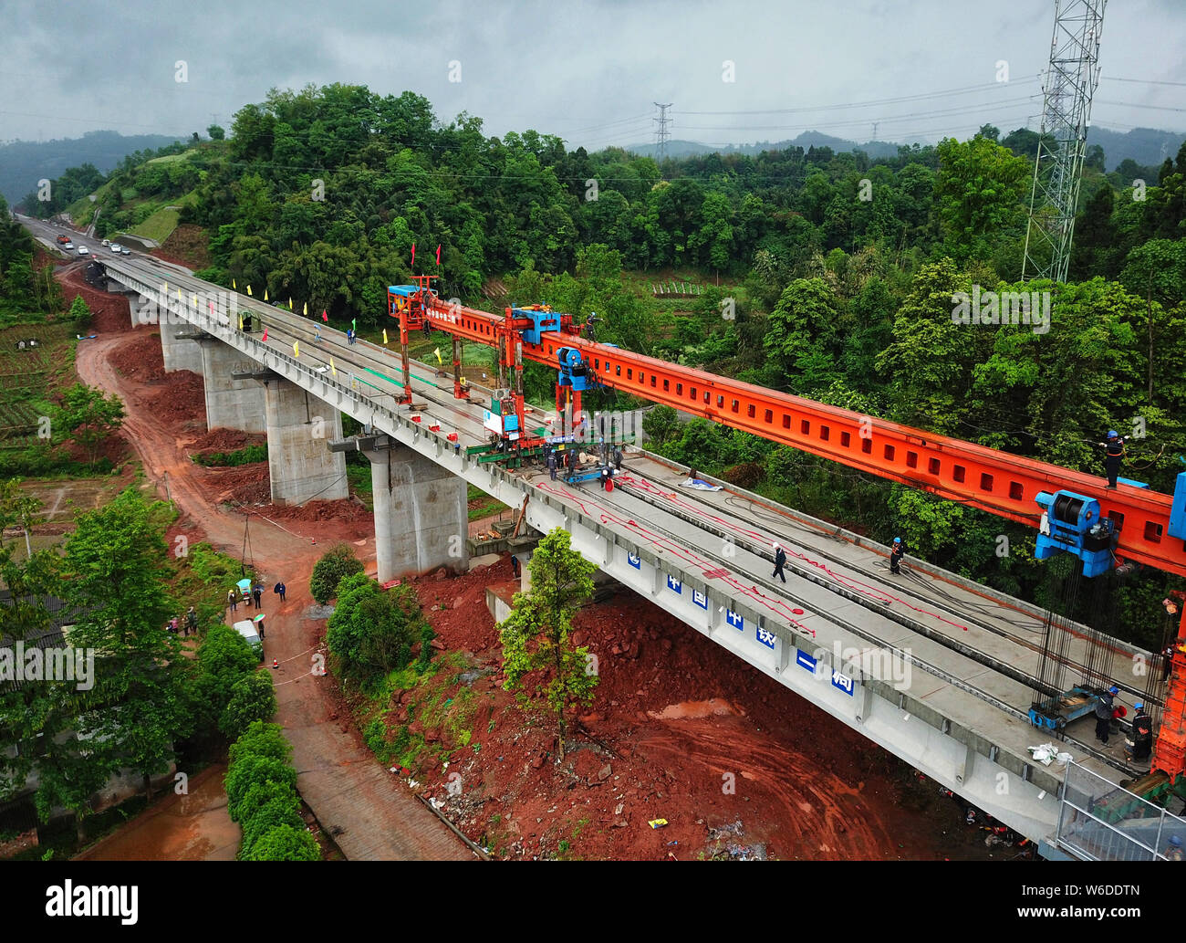 T shaped bridge hi-res stock photography and images - Alamy