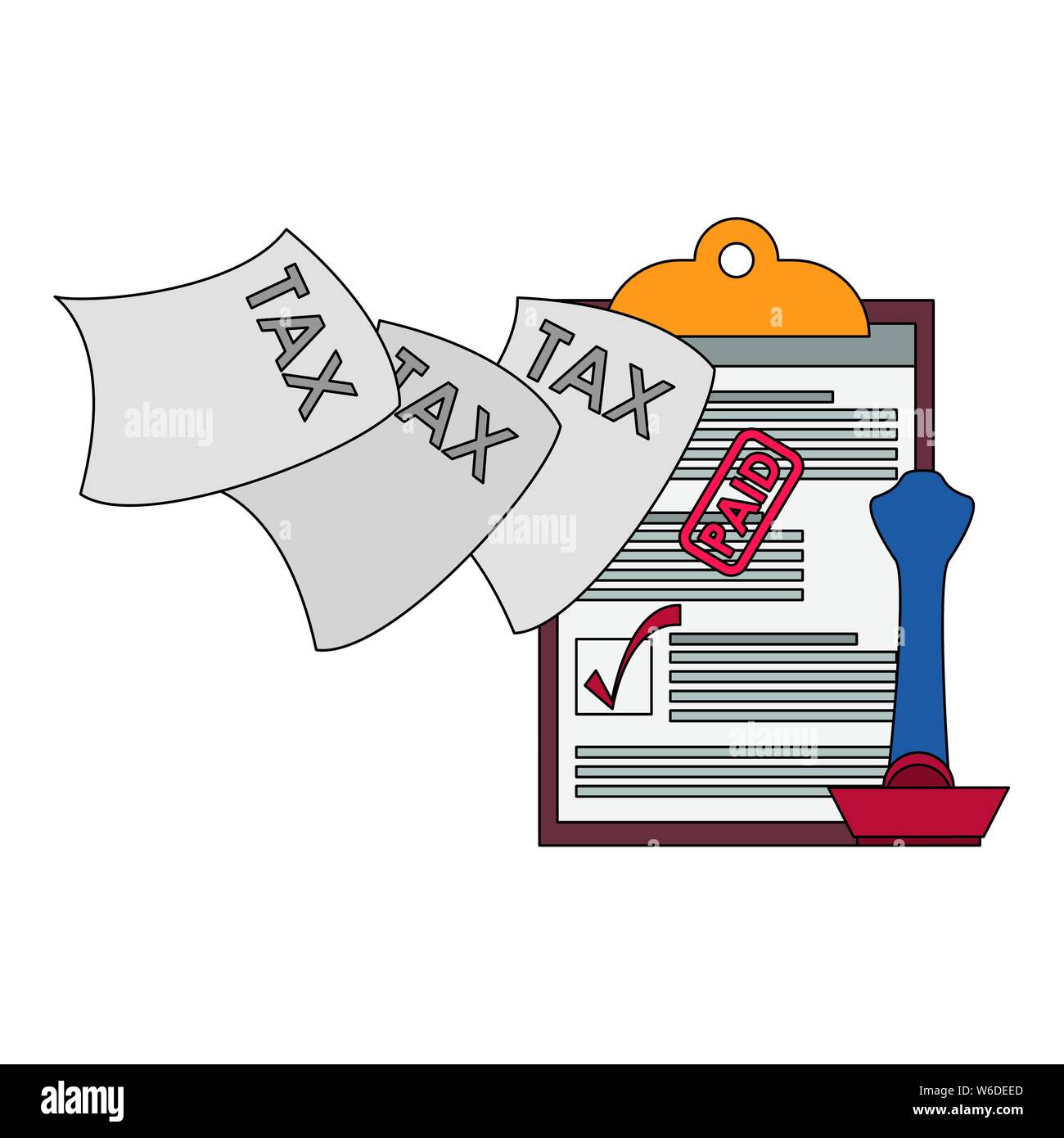 state government taxes business cartoon Stock Vector Image & Art - Alamy