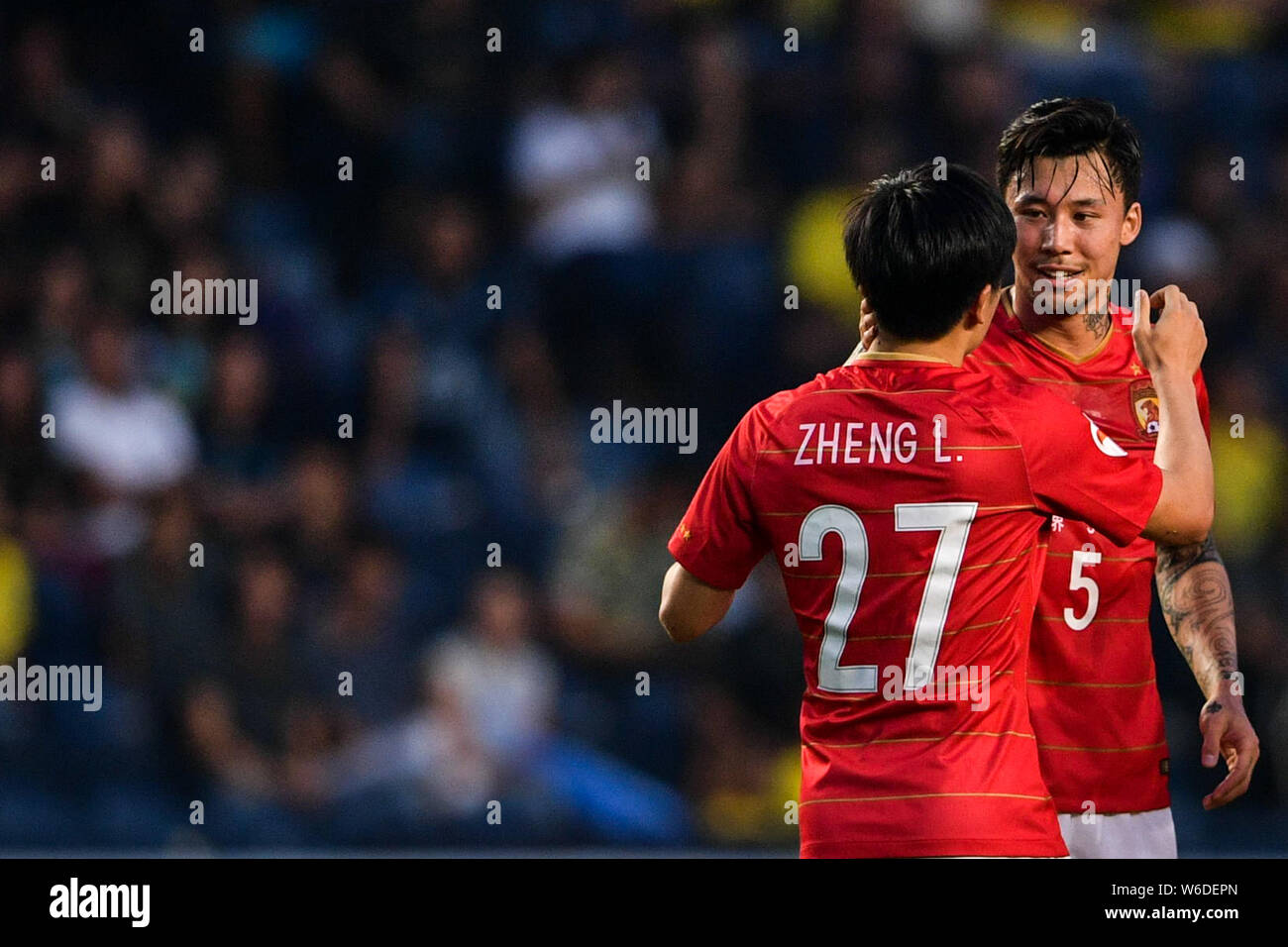Zhang linpeng chinas guangzhou evergrande hi-res stock photography and images - Alamy