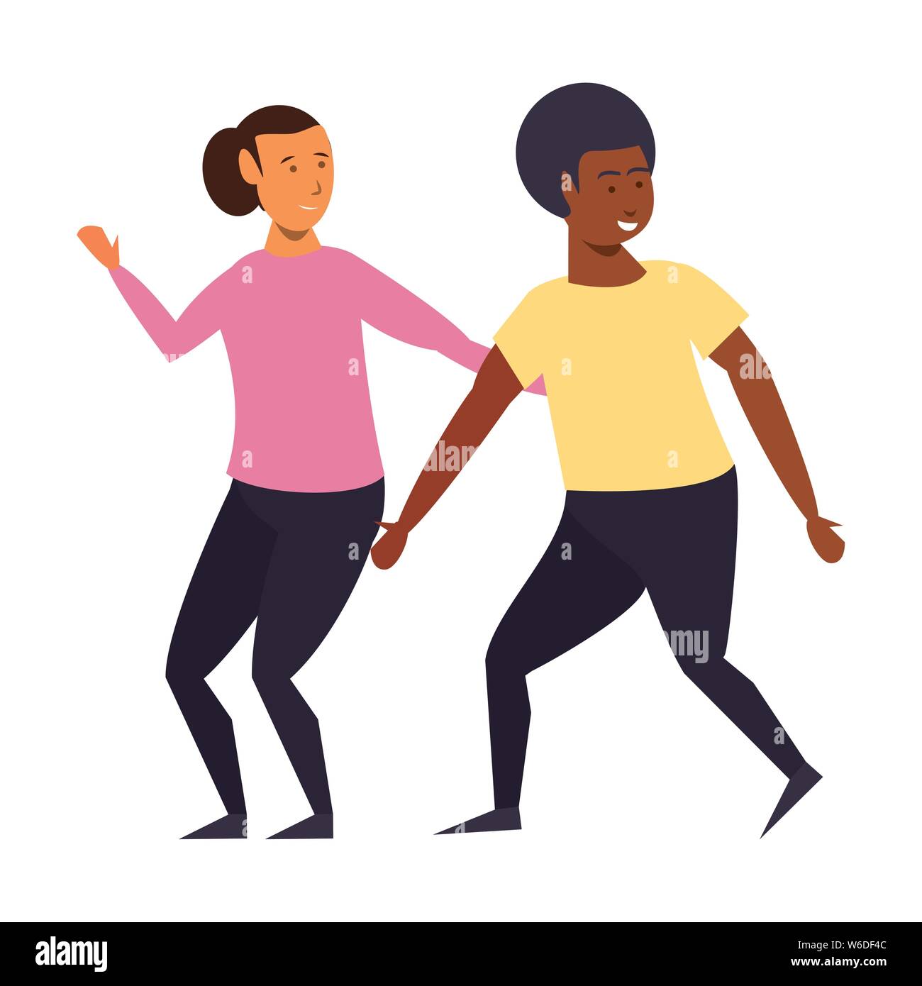 fitness sport exercise lifestyle cartoon Stock Vector Image & Art - Alamy