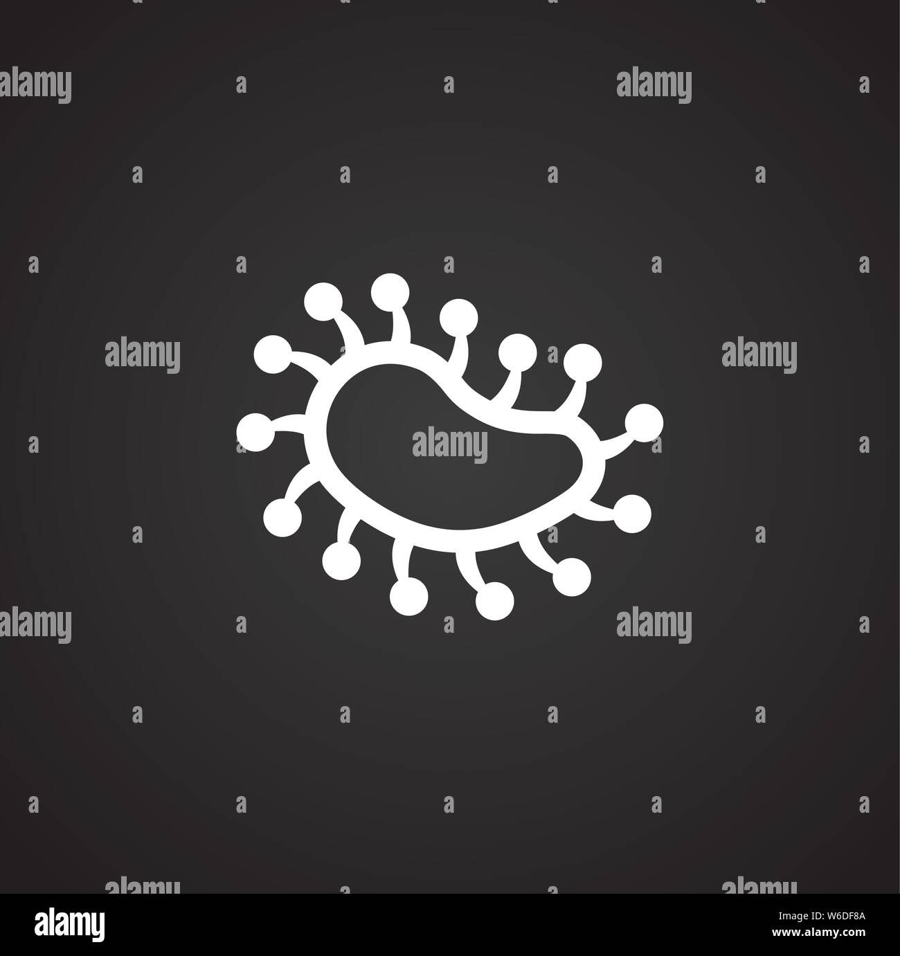 Cell icon on background for graphic and web design. Simple illustration ...
