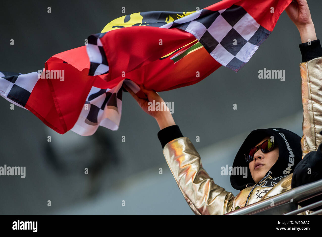 Ferrari f1 flag hi-res stock photography and images - Alamy