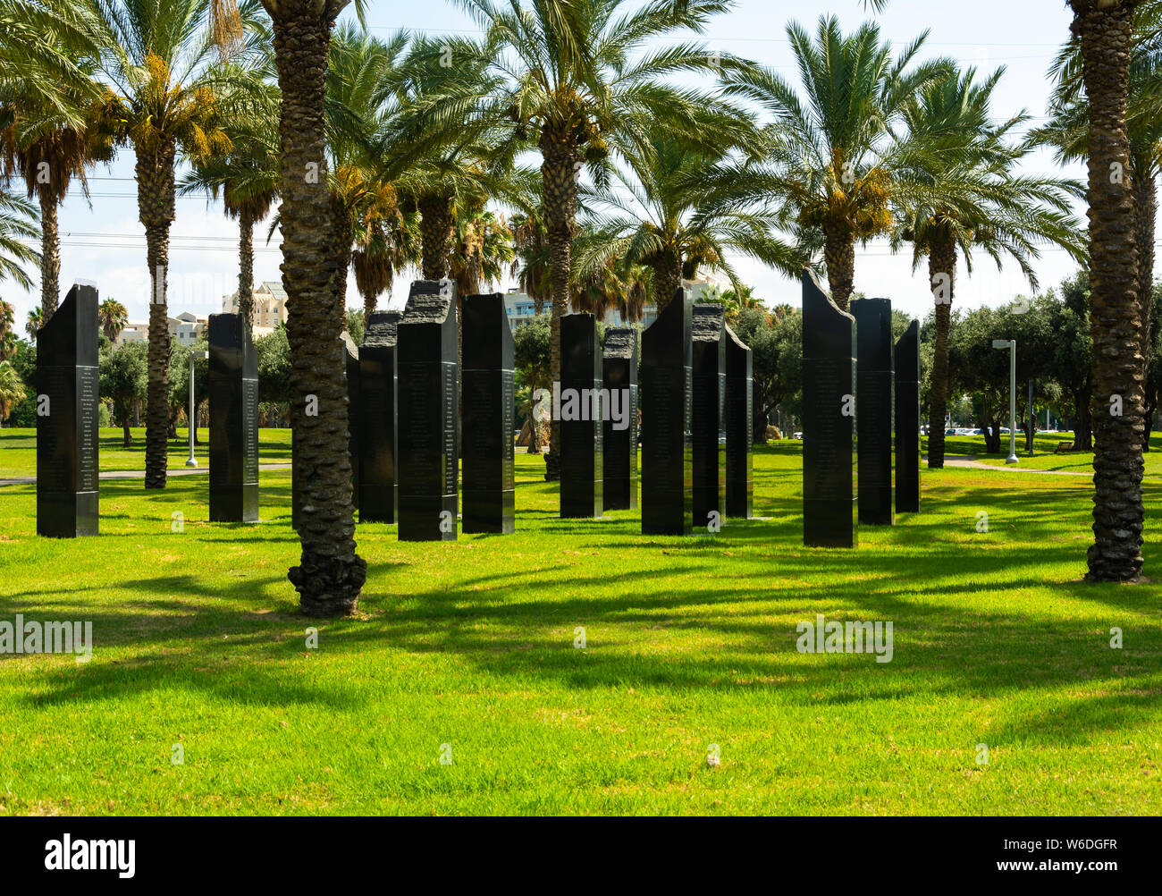 Parks and outdoors Tel-Aviv Israel downtown sunny day Stock Photo - Alamy