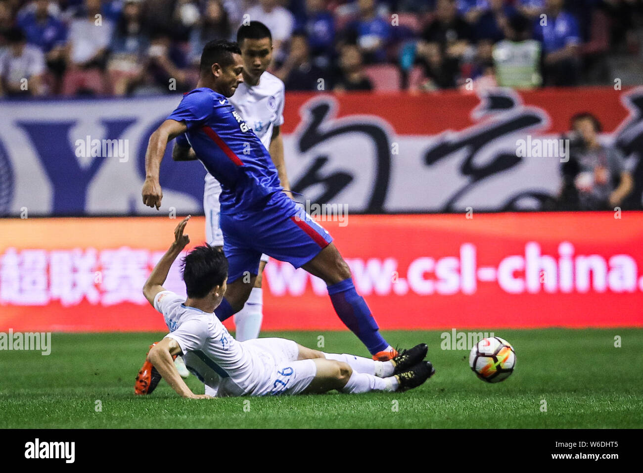Colombian football player Fredy Guarin of Shanghai Greenland Shenhua ...