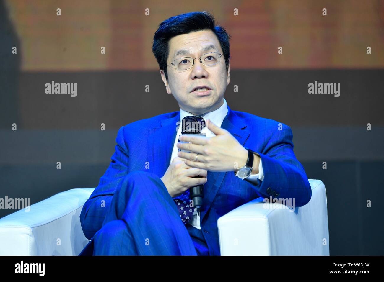 Kai-Fu Lee, founder, Chairman and CEO of Innovation Works, attends "The ...