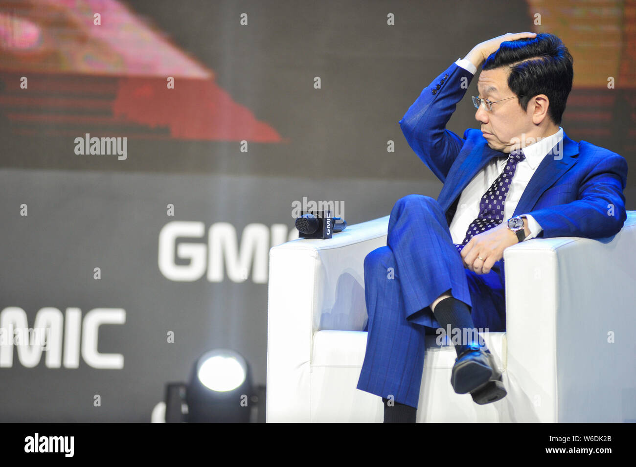 Kai-Fu Lee, founder, Chairman and CEO of Innovation Works, attends "The ...